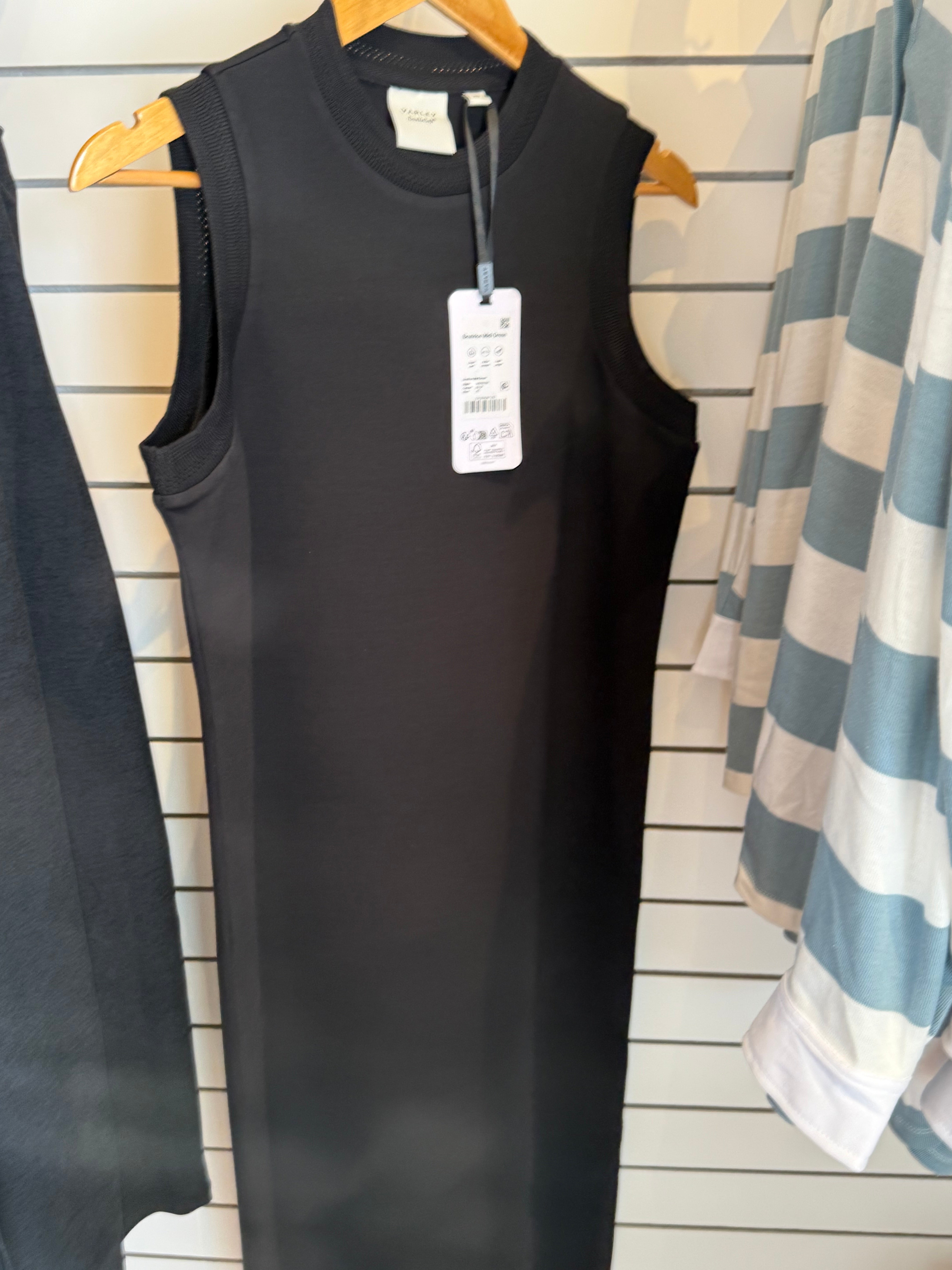 Beatrice Midi Dress | Black – Collected by Sarah Sullivan