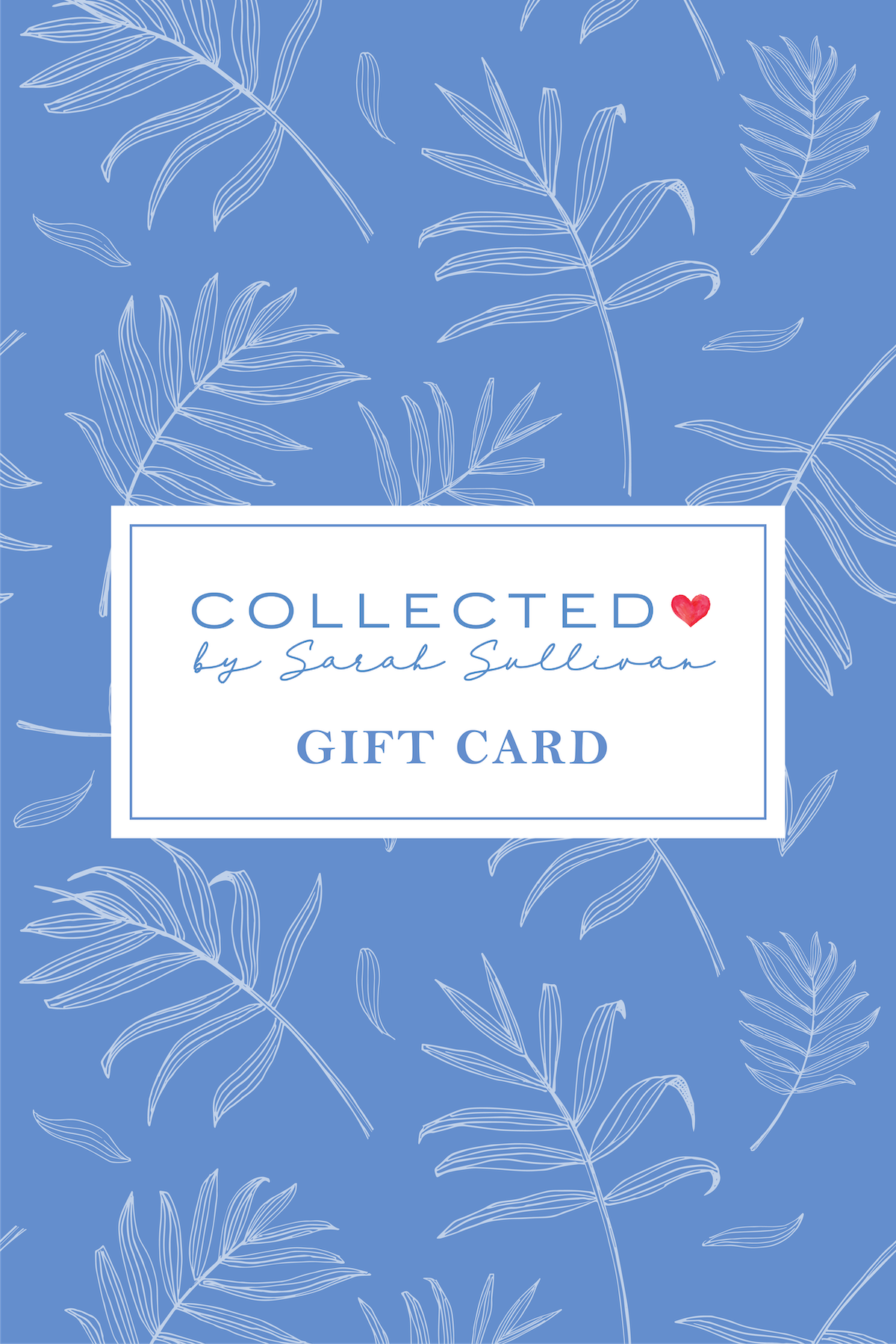Gift Card – Collected by Sarah Sullivan